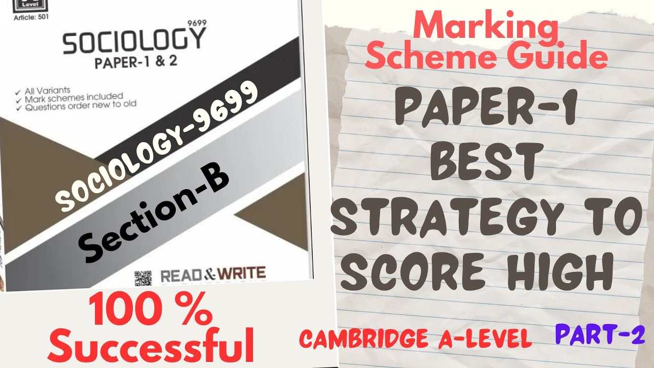 2. Hack Your Exam to Score Good🔥| Best Strategy | A Level Sociology ...