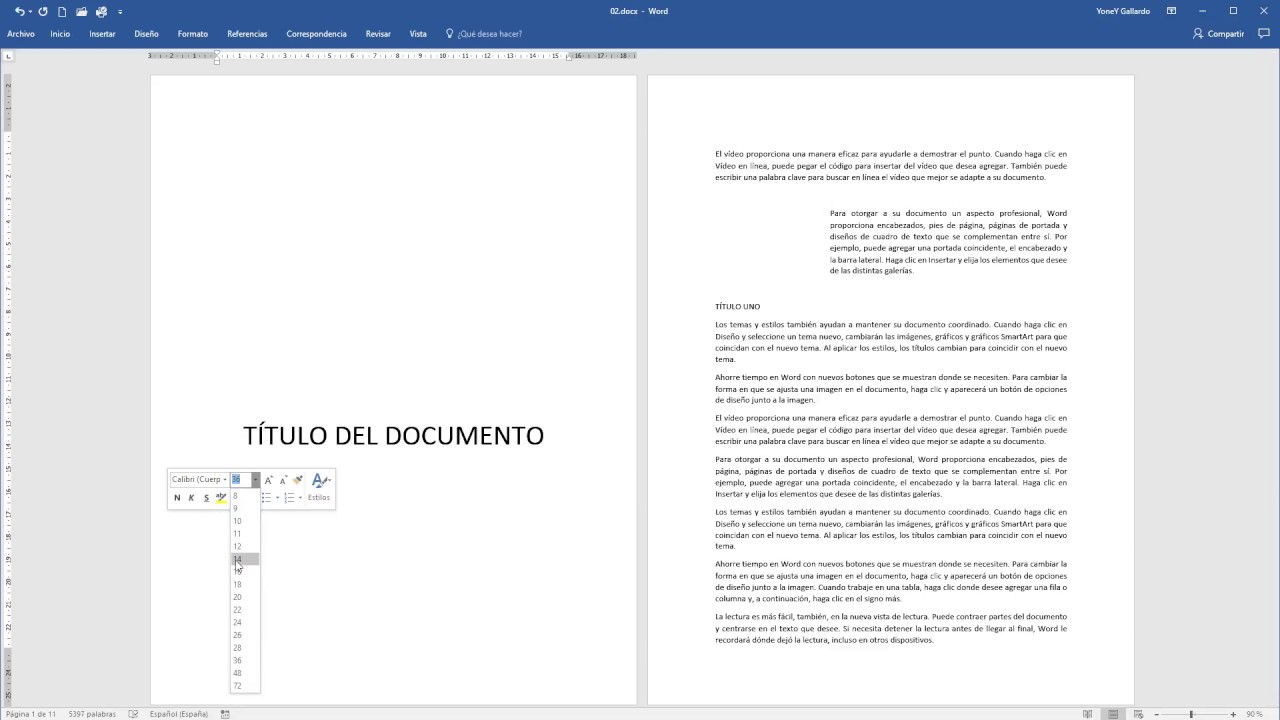 Manejar Word como un profesional - YouTube