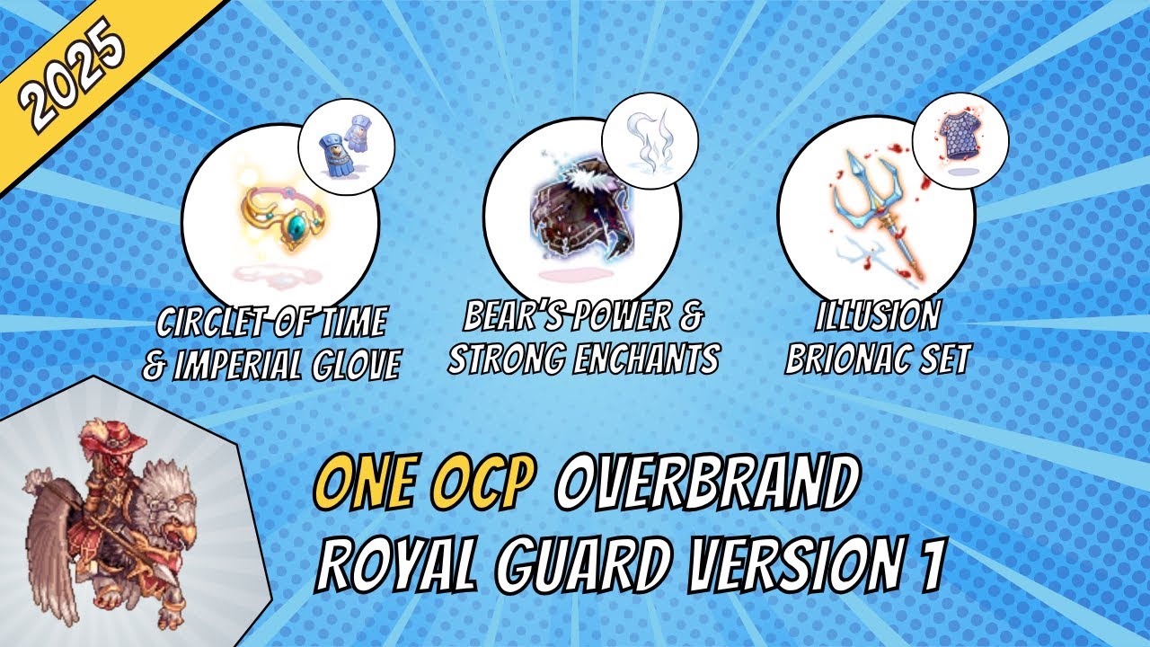 iRO Chaos - Budget Build - ONE OCP Overbrand Royal Guard Version 1 ...