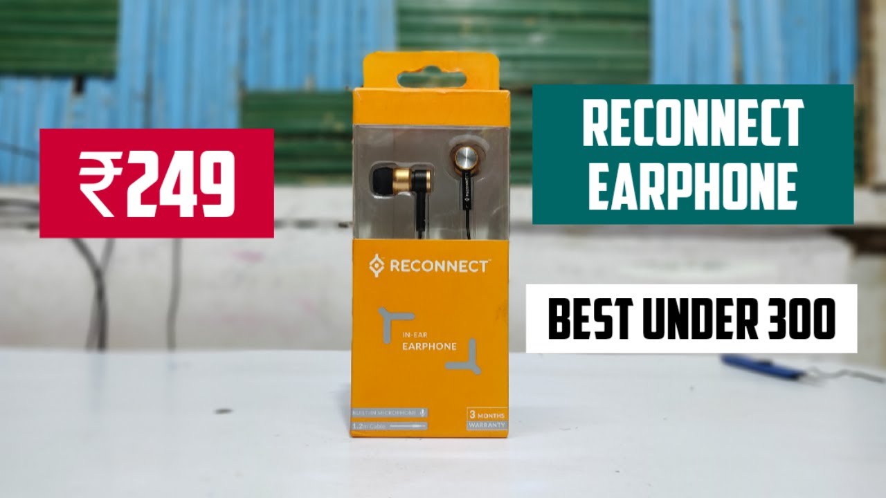 Unboxing | Reconnect In-Ear Earphone | Grahak - YouTube