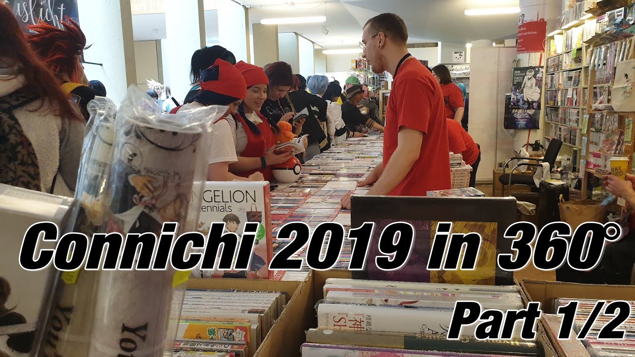 [360° Video] Rundgang auf der Connichi 2019 in Kassel Part 1 von 2 ...