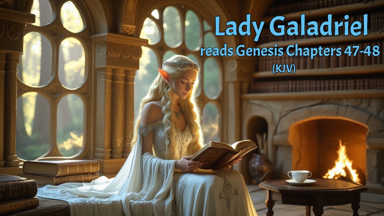 Lady Galadriel reads Genesis Chapters 47-48 from the Bible (KJV) - YouTube