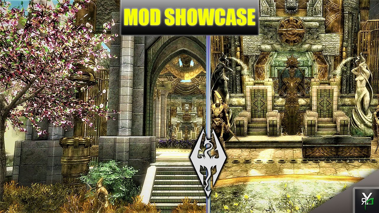 THE GRAND BATH-HOUSE!!- Xbox Modded Skyrim Mod Showcase - YouTube