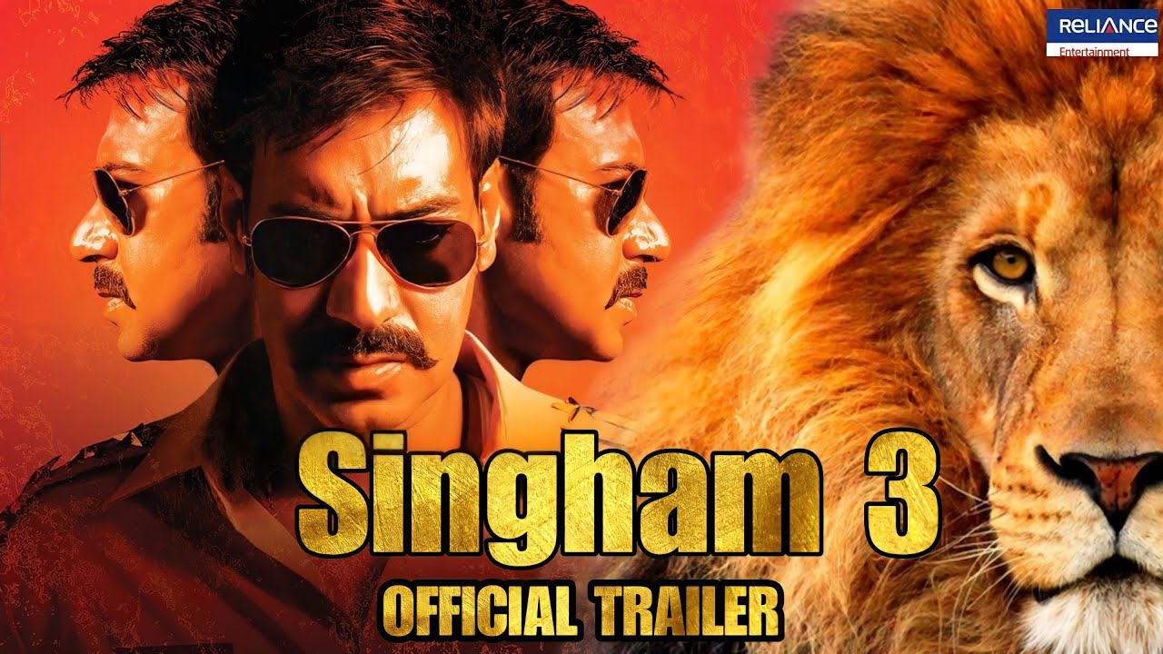 Singham 3 - Ajay Devgn | Deepika Padukon | Official Trailer | Action ...