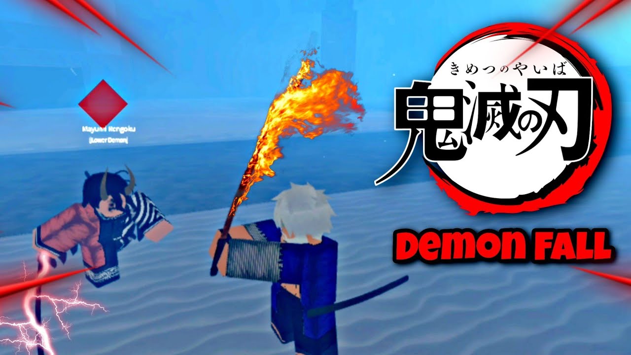 Demon fall / esse jogo tá ToP - Roblox - YouTube