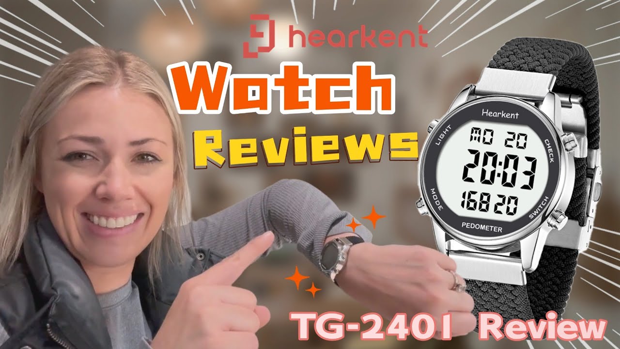 Pedometer Watch: How do I plan my life and work time when I'm busy? The hearkent 2401 can help ...