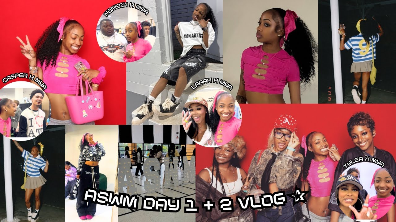 ASWM 2025 VLOG | connecting with whocasper, noneckjayyyy, larahdws ...
