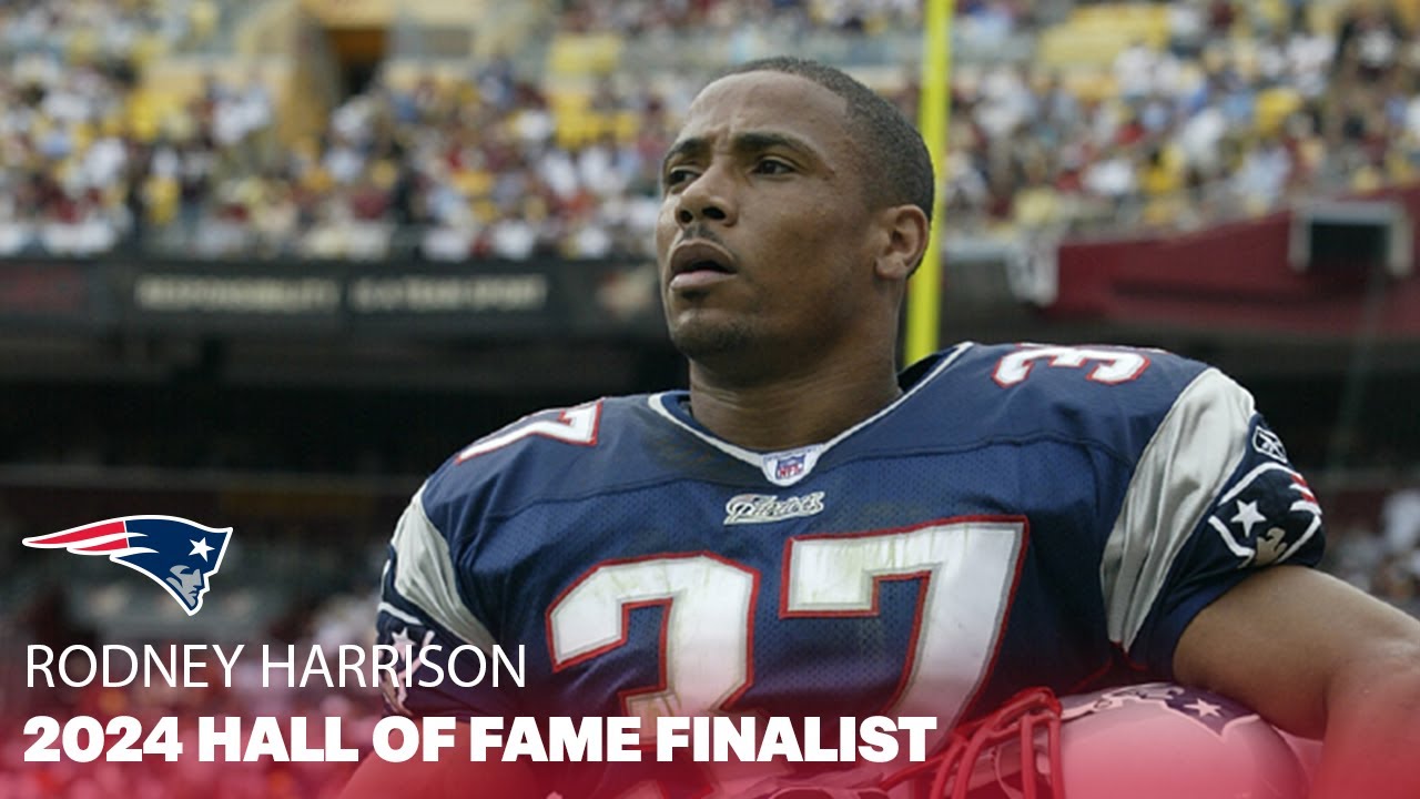 Former Patriot Rodney Harrison Named as a 2024 Pro Football Hall of ...