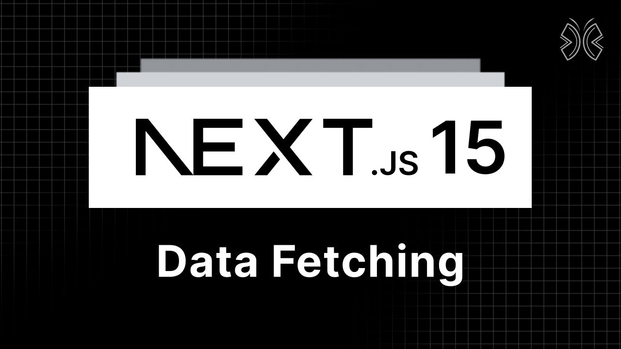 Next.js 15 Tutorial - 66 - Data Fetching - YouTube
