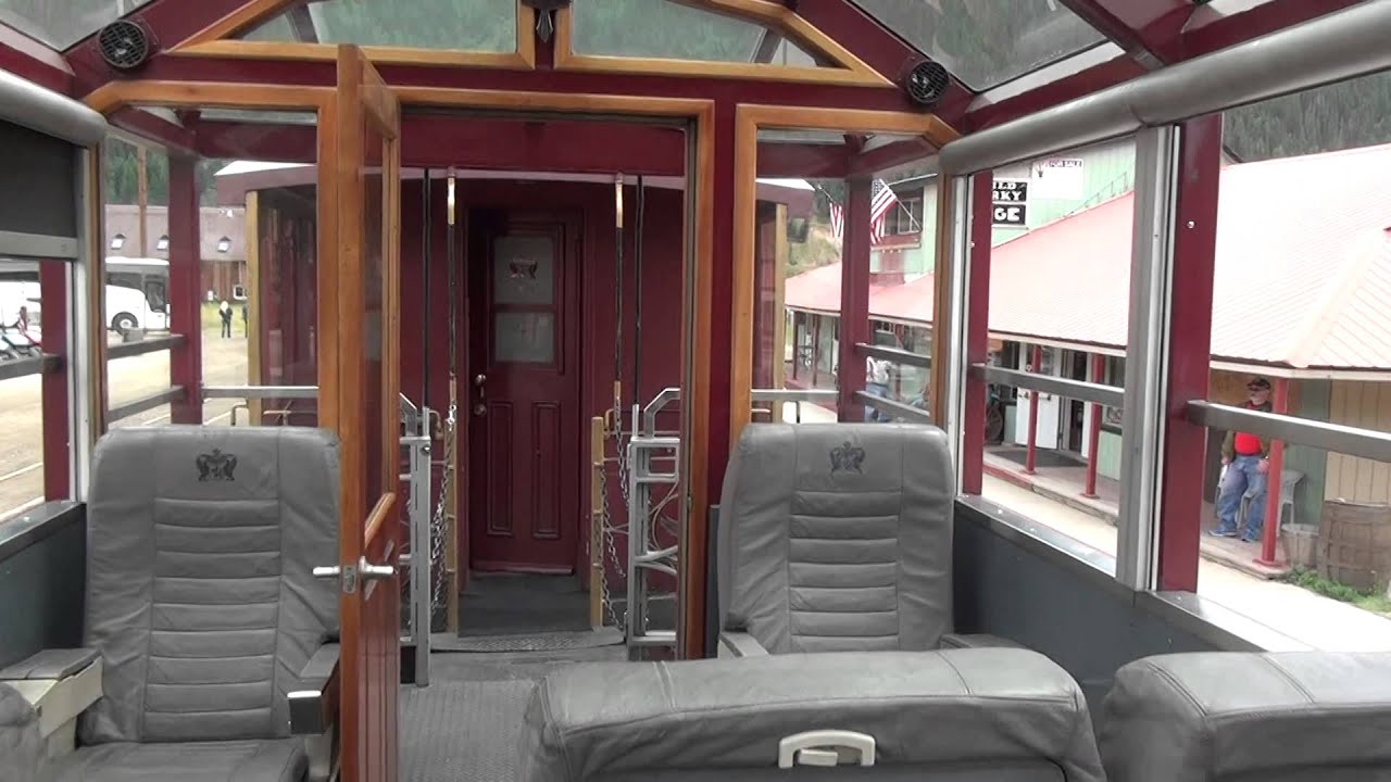 Night Sky Car Durango and Silverton Narrow Gauge Railroad - YouTube