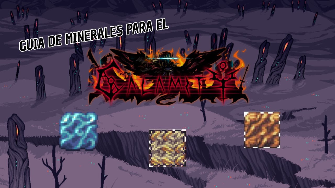 GUIA de MINERALES para EL CALAMITY MOD - YouTube