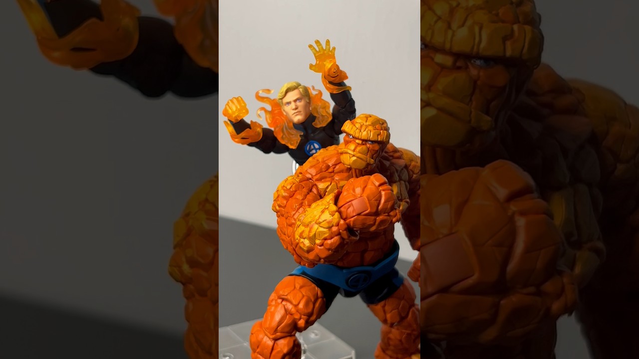 Posing: The Thing & Human Torch #toyphotographer #fantasticfour # ...