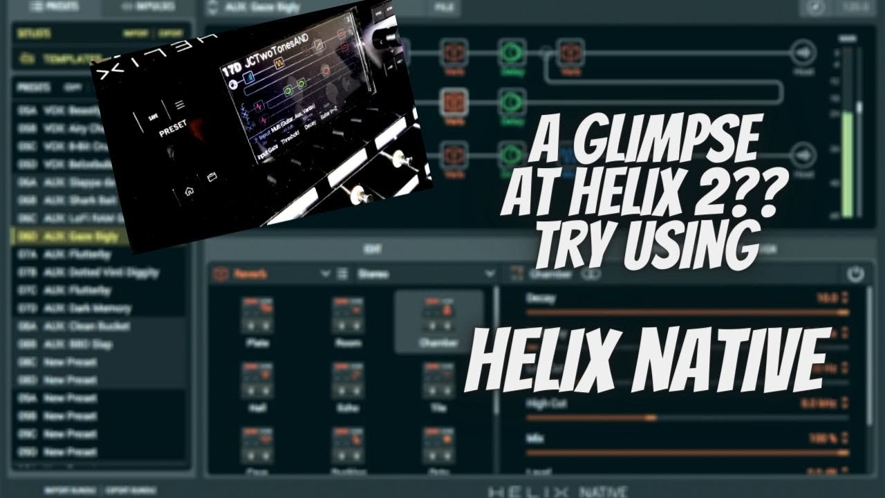 Line 6 Helix Native - Is this a glimpse at Helix 2? - YouTube