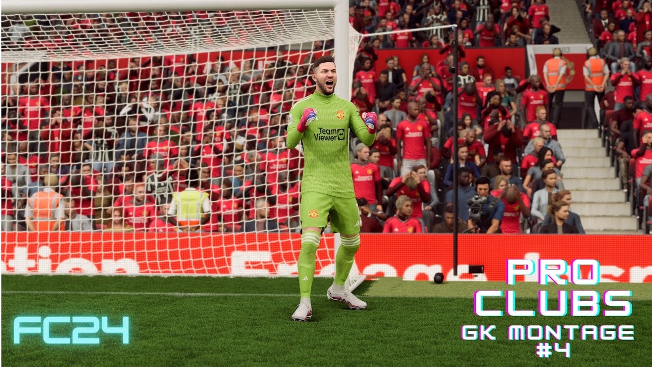 FC24 Pro Clubs Goalkeeper Montage #4 (With Controller Inputs) - YouTube