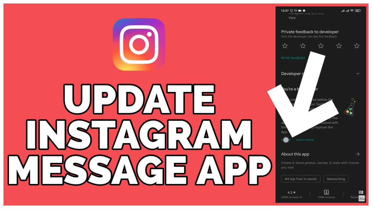 How To Update Instagram App On Android 2023 (Easy!) - YouTube