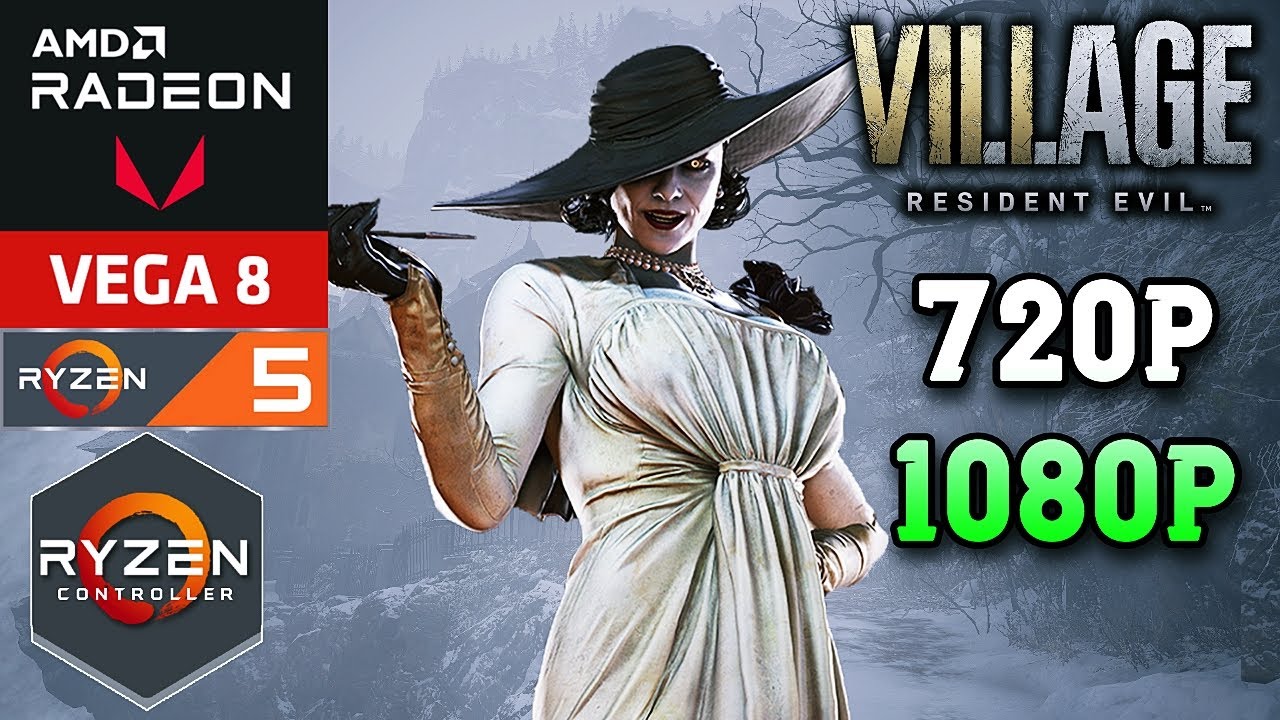 RESIDENT EVIL VILLAGE ‐ AMD RYZEN 5 3500U | VEGA 8 | 12GB RAM (RYZEN CONTROLLER 35W TDP) - YouTube