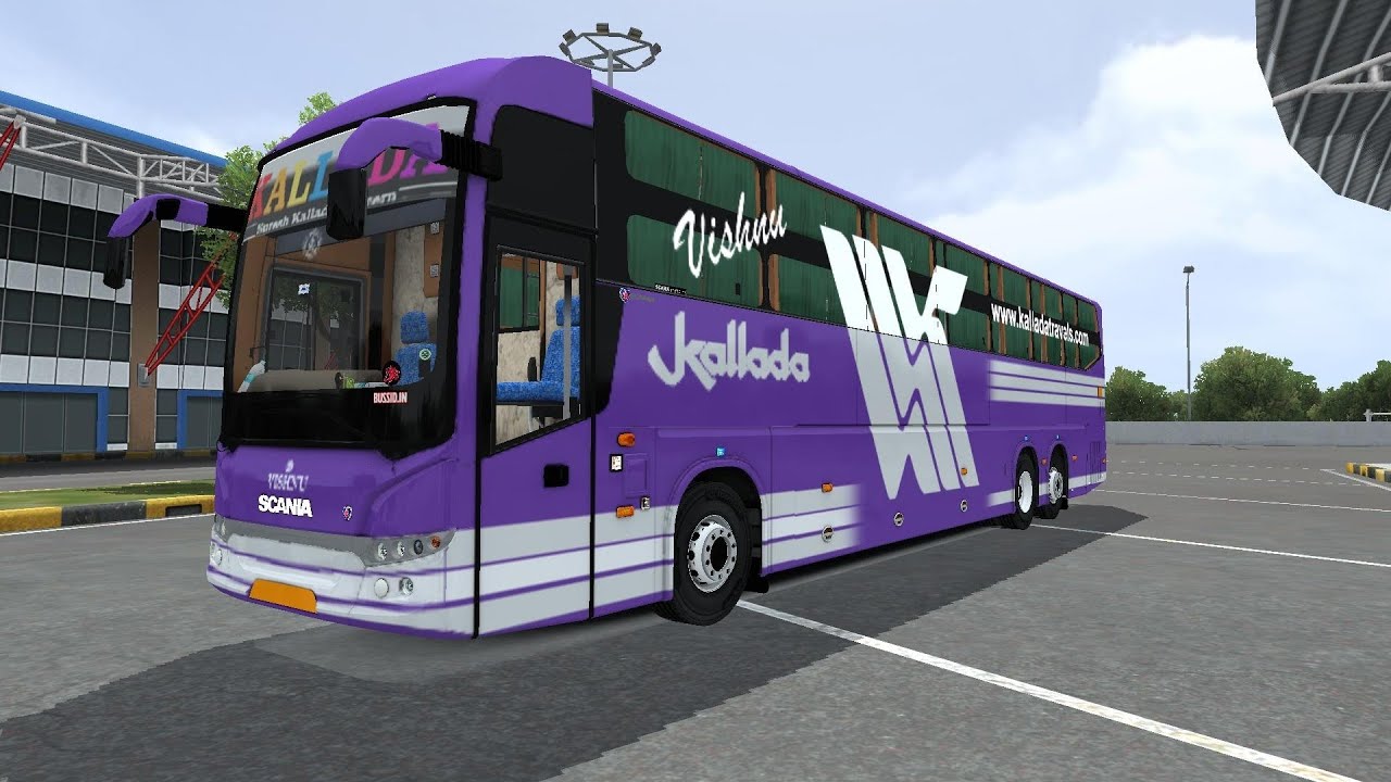 Scania Metrolink 14.5m sleeper bus mod nandi coach #bussidnewmods # ...