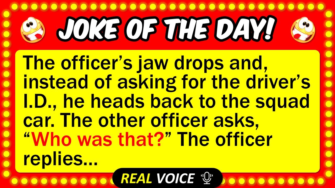 🤣 BEST JOKE OF THE DAY! - Two police officers pull over a stretch limo ...