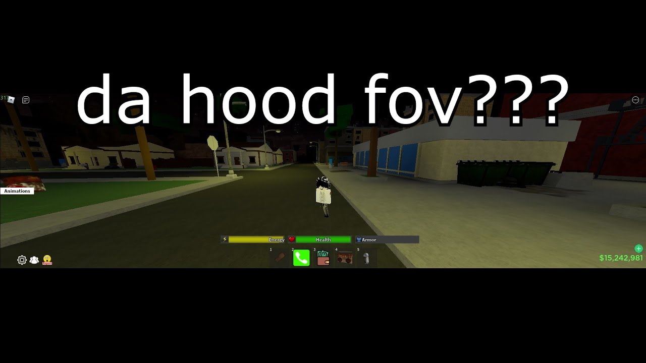 How to get FOV in Da Hood - YouTube