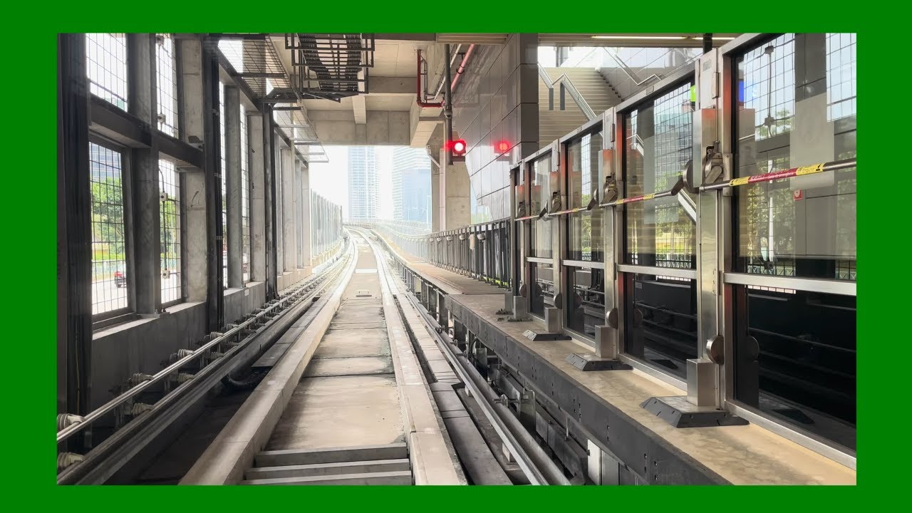 澳門輕軌系統海洋站 至蓮花站 view on Macau Light Rail Macau One Minute 澳門一分鐘 05978 ...