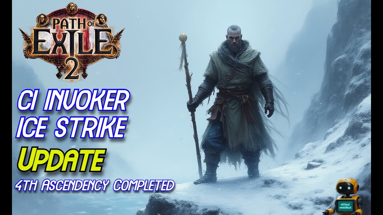 POE2 - Invoker Ice Strike Monk Update - YouTube
