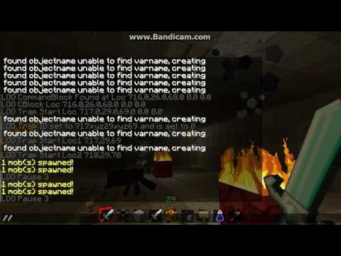 Minecraft - Mob Spawn Points Using Command Blocks - YouTube