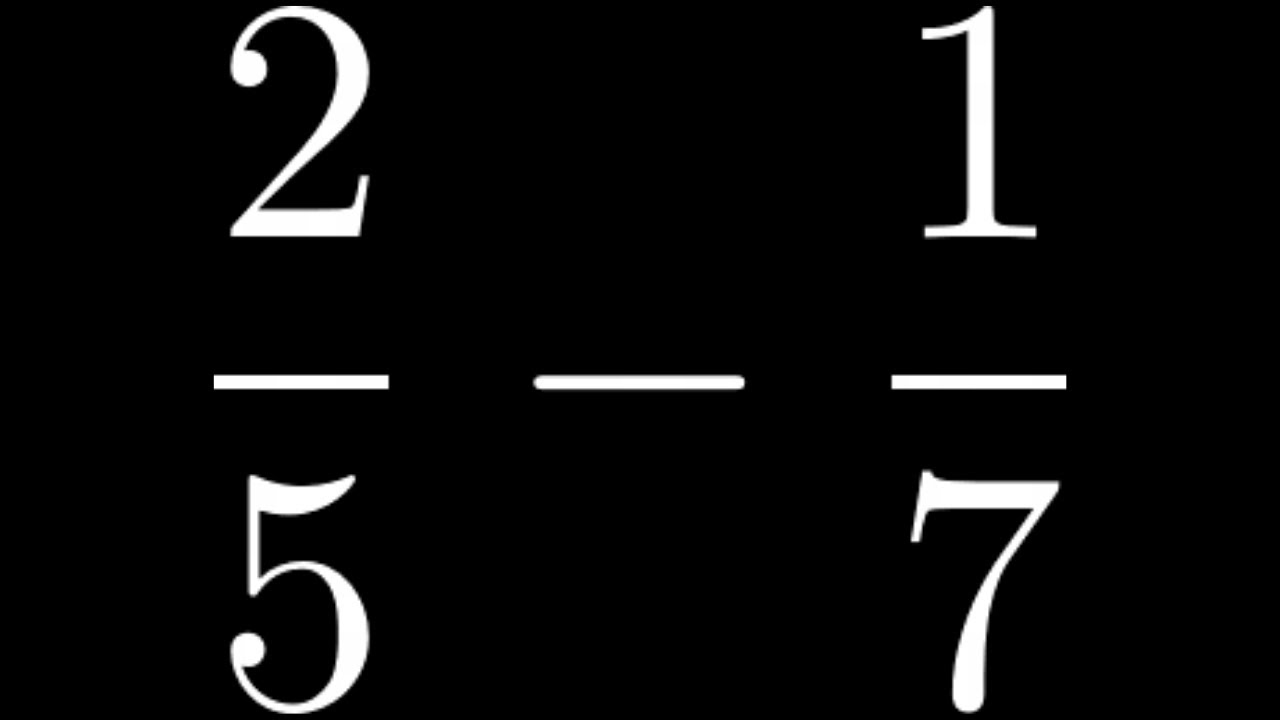 Learn How To Subtract Two Fractions YouTube learn-how-to-subtract-two-fractions-youtube