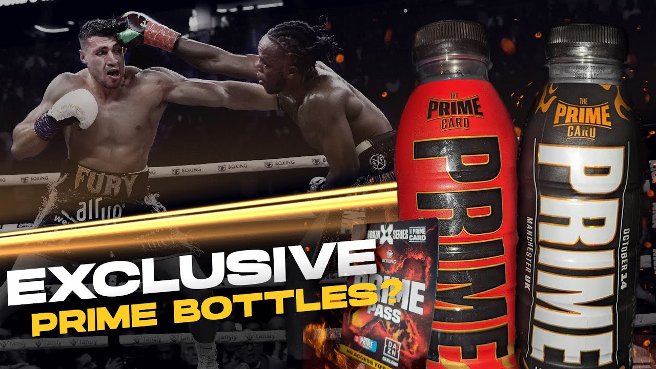 FINDING THE RARE PRIME CARD MISFITS PRIME?? BOXING VLOG KSI VS TOMMY ...