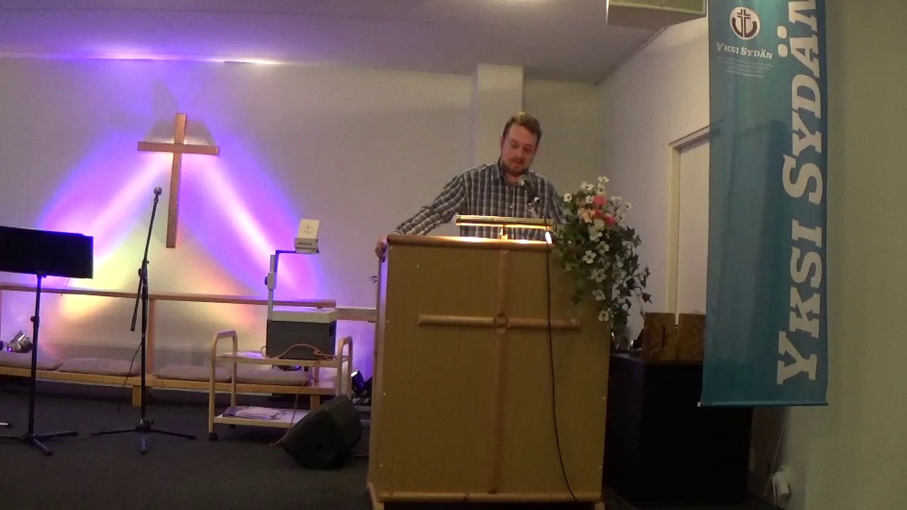 Miika Halonen Alajärven vapaaseurakunnassa. 12.3.2017 - YouTube