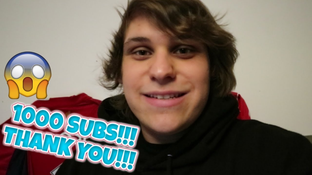 1000 SUBS!!! (THANK YOU SO MUCH ) - YouTube