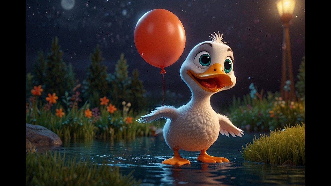 Daffy and the Flying Balloon | Funny Duck Cartoon Adventure for Kids ...