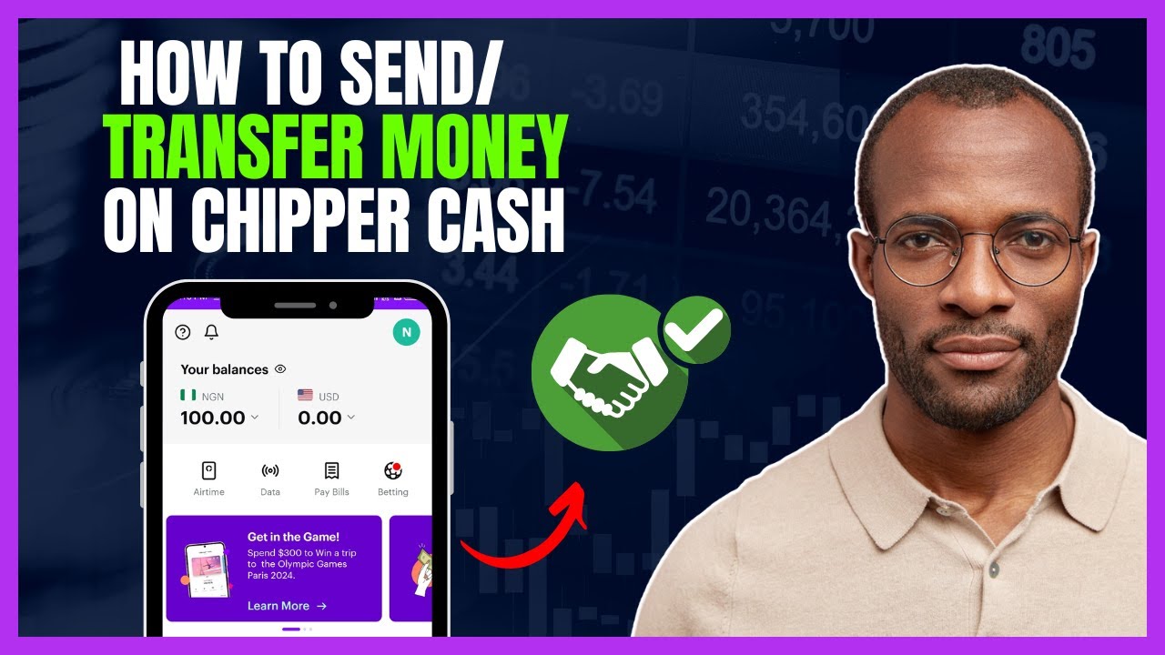 HOW TO SEND/TRANSFER MONEY ON CHIPPER CASH [STEP BY STEP GUIDE] - YouTube