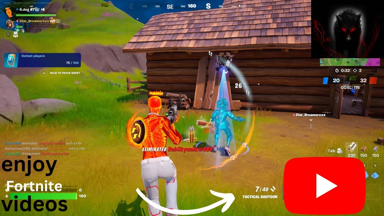 Fortnite I am playing some team rumble with beamer girl. - YouTube