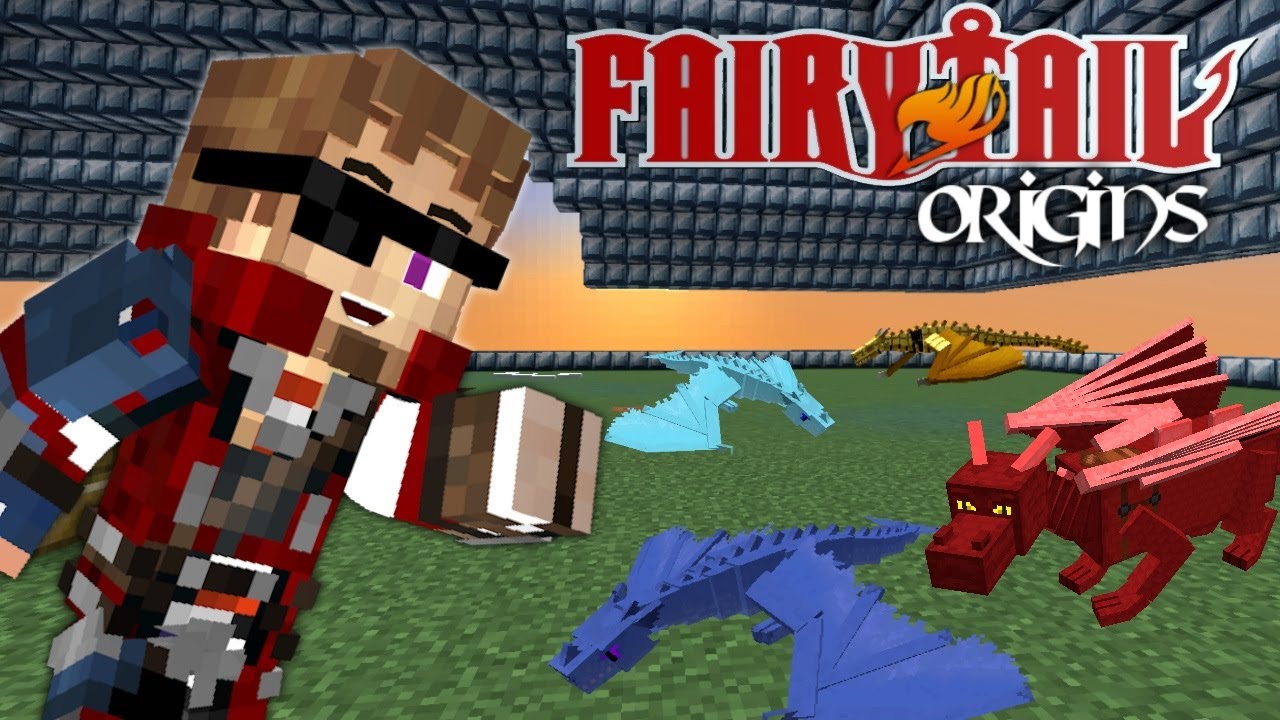 Minecraft FAIRY TAIL ORIGINS #5 "MOTHER OF DRAGONS!" (Modded Minecraft ...