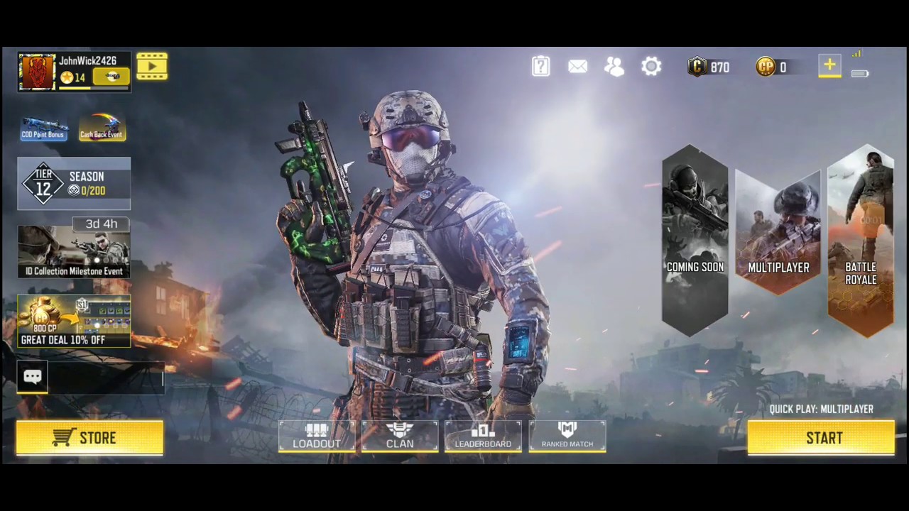 Call Of Duty Mobile!!! settings crosshair/quickscope #CODrelease ...