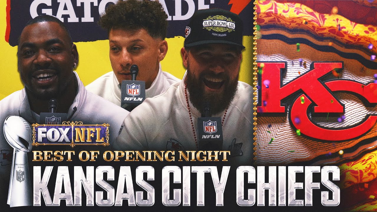 Best of Kansas City Chiefs Opening Night | Super Bowl LIX on FOX - YouTube