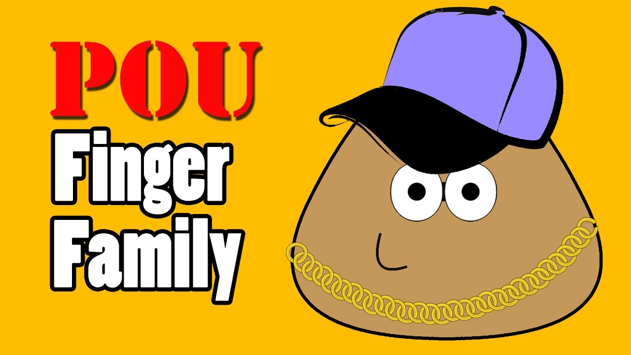 Pou Finger Family Hip Hop Kids Song | Nursery Rhymes For Kids | Popular ...
