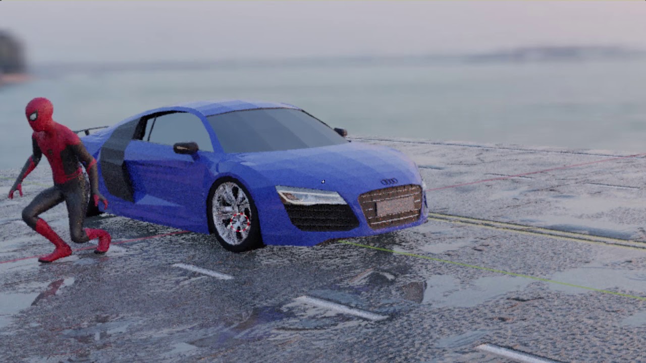 Spider-Man Animation BLENDER - YouTube