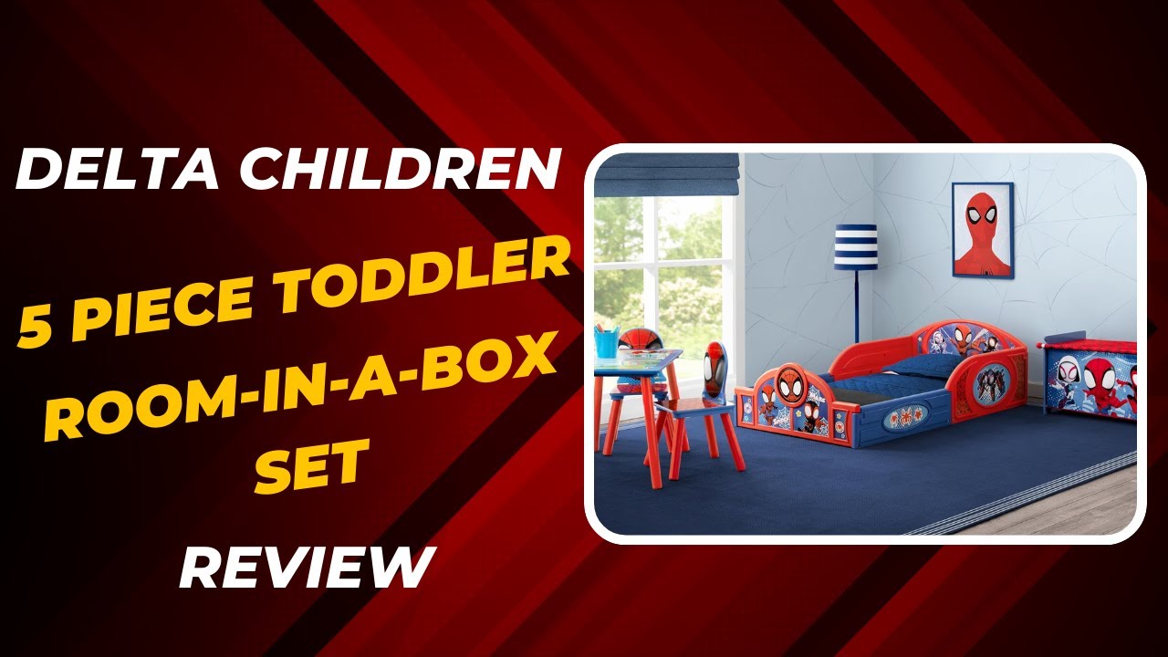 Delta Children 5-Piece Toddler Room-in-a-Box Set | The Most Adorable ...