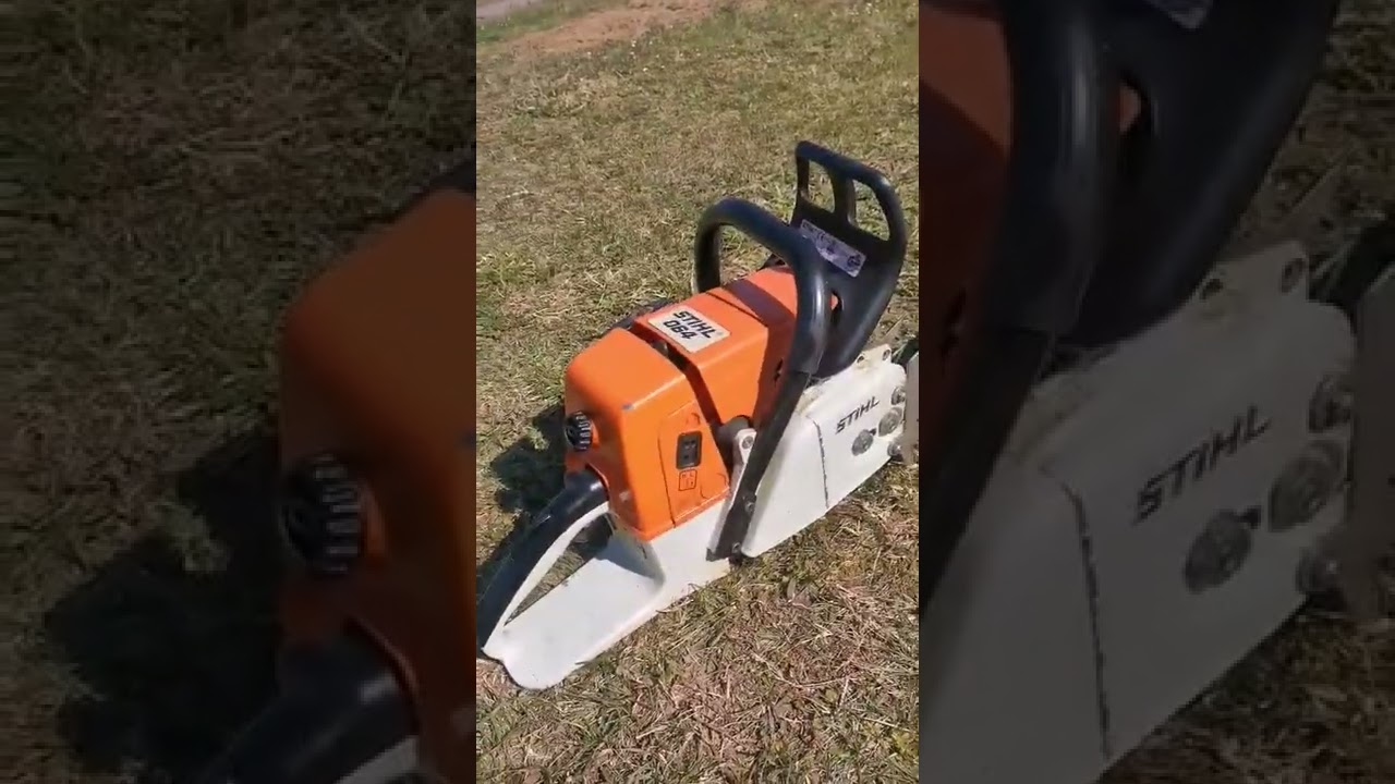 Stihl chainsaw 62 - YouTube