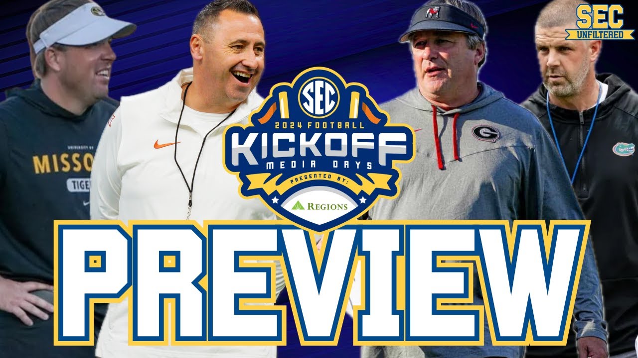 2024 SEC Football Media Days PREVIEW - YouTube
