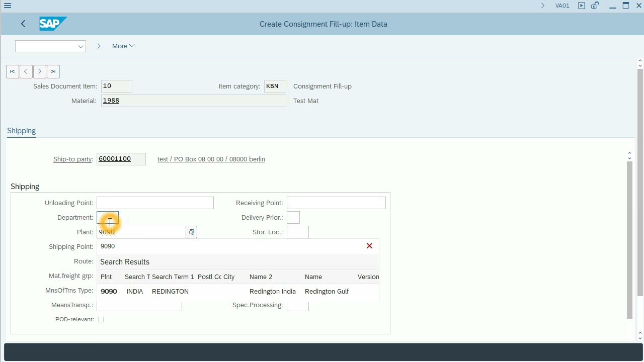 Customer Consignment Process 1 4 Consignment Fill Up S 4HANA 2020 Customer Consignment Process 1 4 Consignment Fill Up S 4HANA 2020