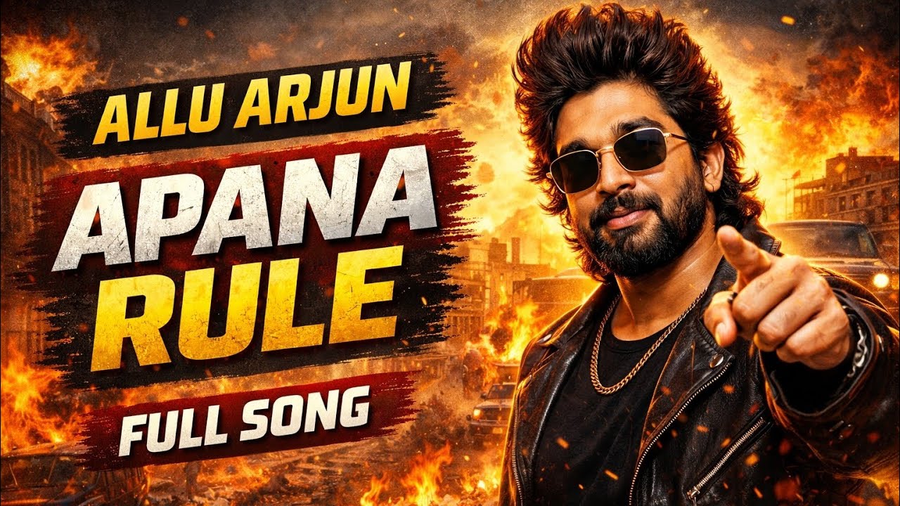 APANA Rule | New Release Song | Allu Arjun Attitude Song | Pushpa Part ...