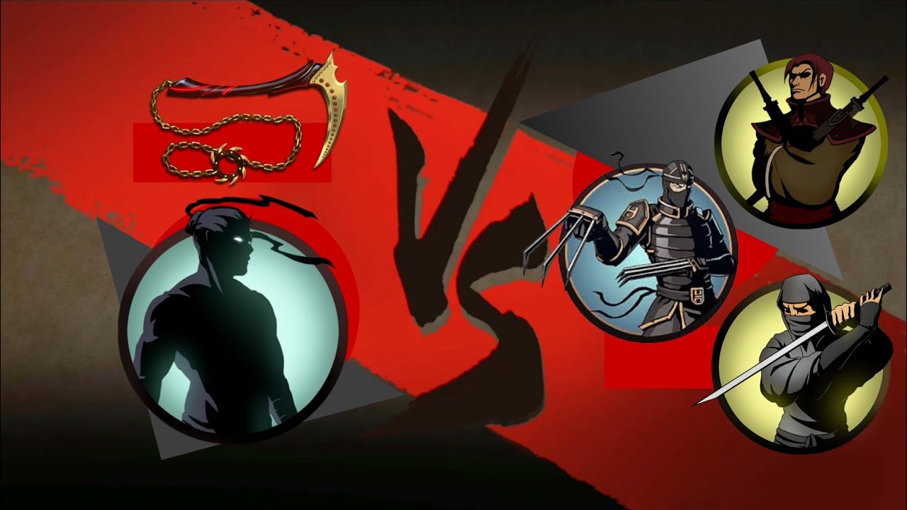 Shadow fight 2 || Shadow Vs Gost, Dandy and Lynx. Gameplay. King expert ...