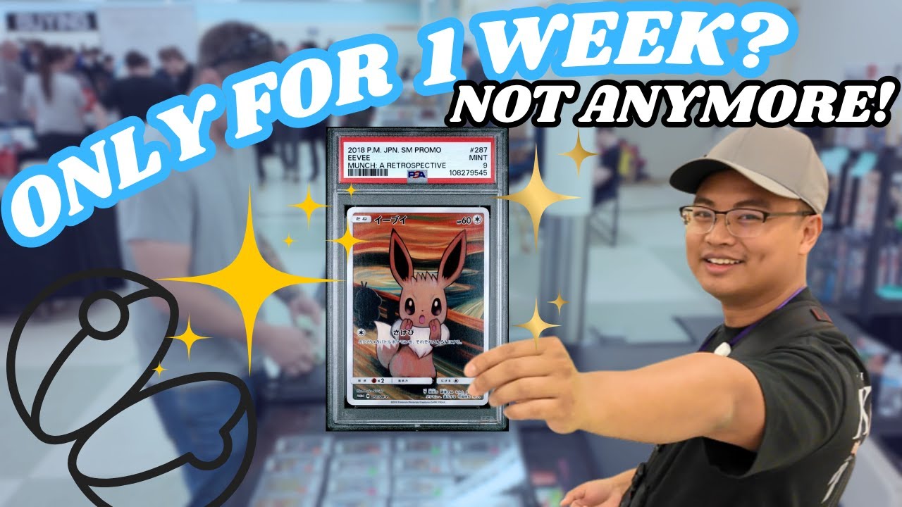 EEVEE MUNCH TO THE MOON! | PITTSBURGH 700 DAY 2 | POKEMON VENDOR POV ...
