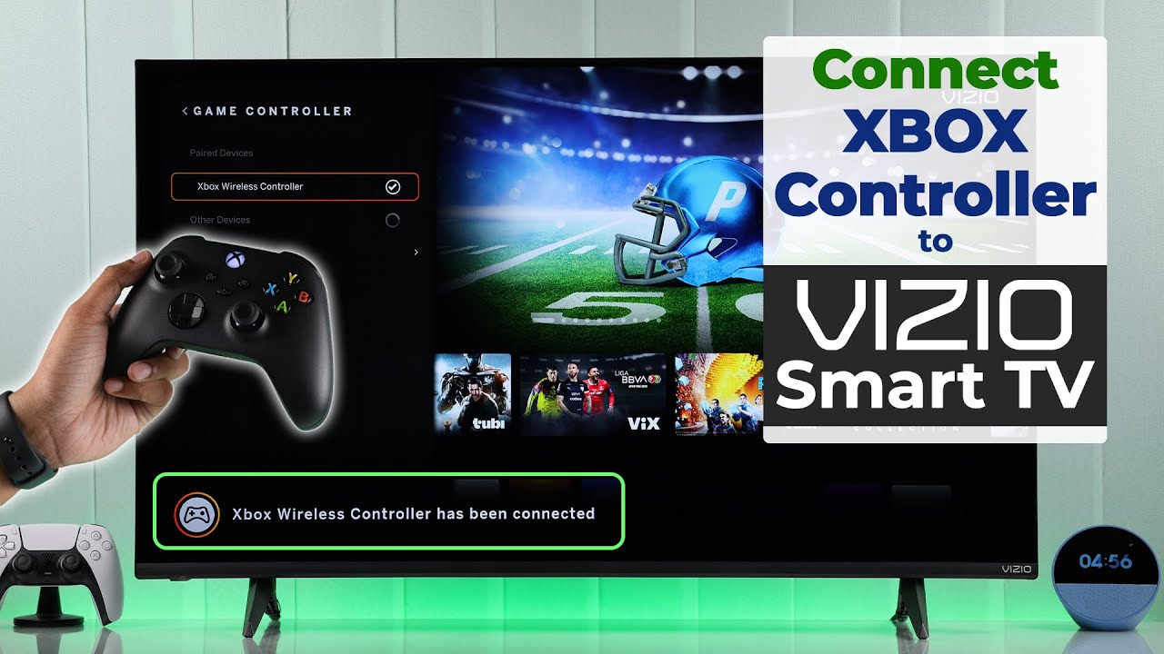 Vizio Smart TV: How to Connect Xbox Controller! [Pair] - YouTube