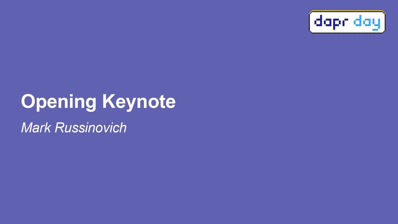 Opening keynote - Mark Russinovich - YouTube
