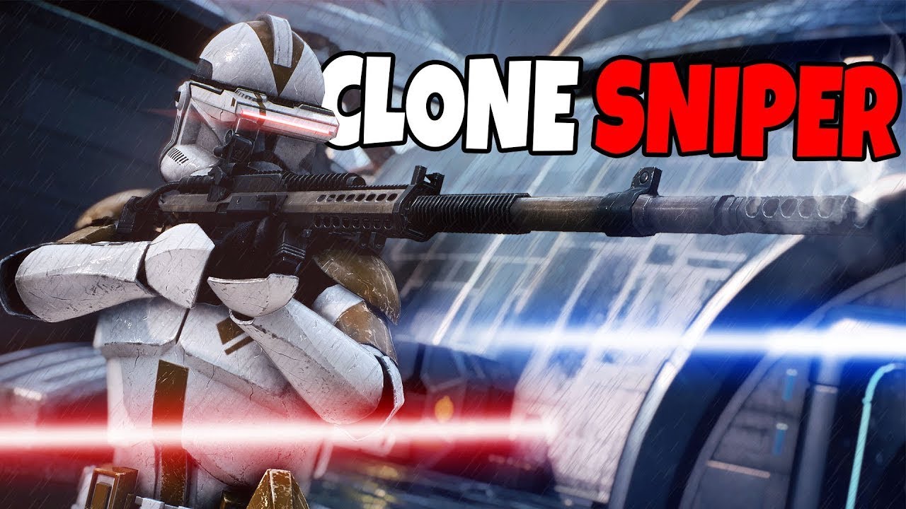 Star Wars Battlefront 2 - Clone Sniper - YouTube