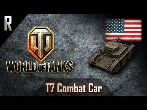 World of Tanks: T7 Combat Car, American Tier II light tank [5 kills ...