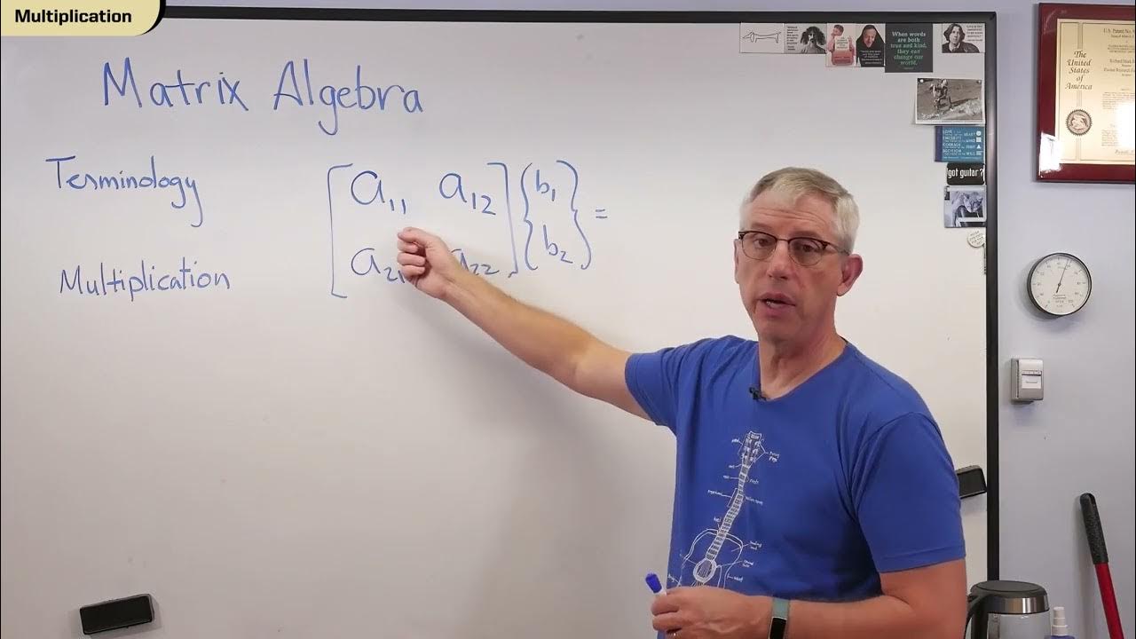 ENGT 509 9-1 Matrix Algebra - YouTube